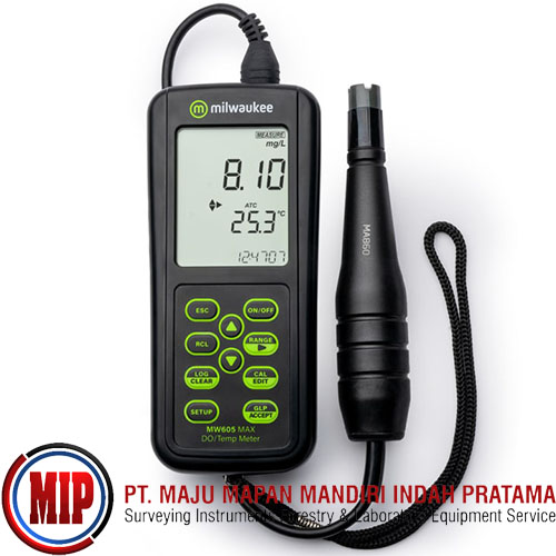 MILWAUKEE MW605 Dissolved Oxygen and Temperature Meter