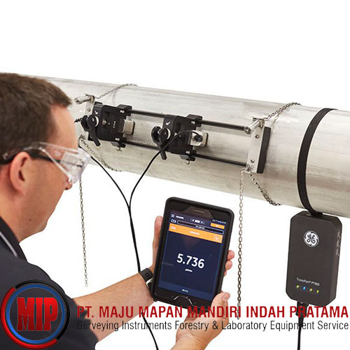 GE Panametrics PT900 Clamp On Liquid Ultrasonic Flow Meter