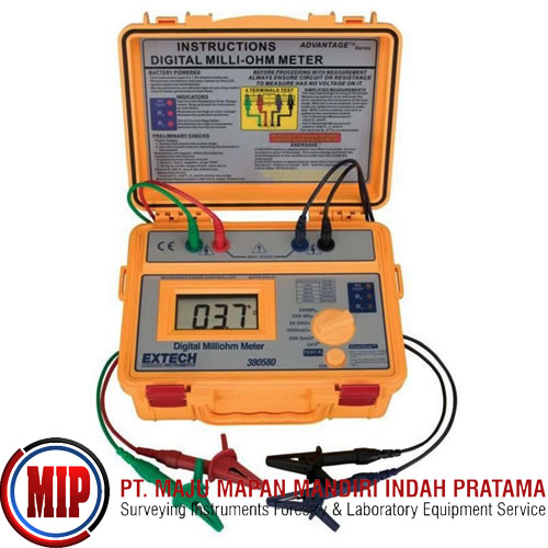 EXTECH 380580 Digital Milli-Ohm Meter