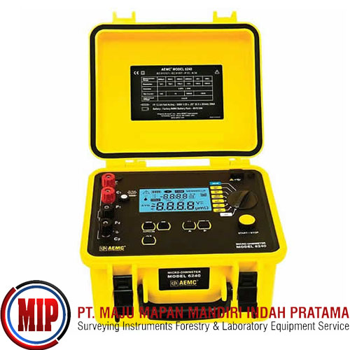 AEMC 6240 (2129.80) 10A Digital Micro-Ohmmeter