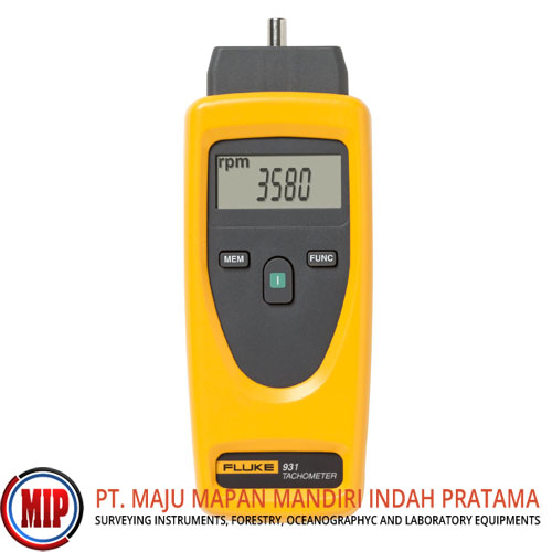 FLUKE 931 Contact and Non-Contact Dual-Purpose Tachometer