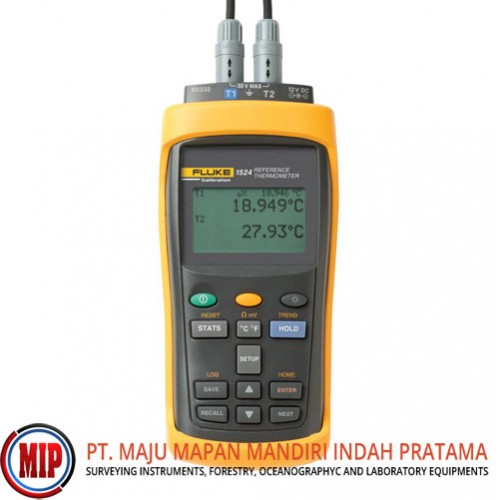 FLUKE Calibration 1524 Dual Channel Handheld Reference Thermometer
